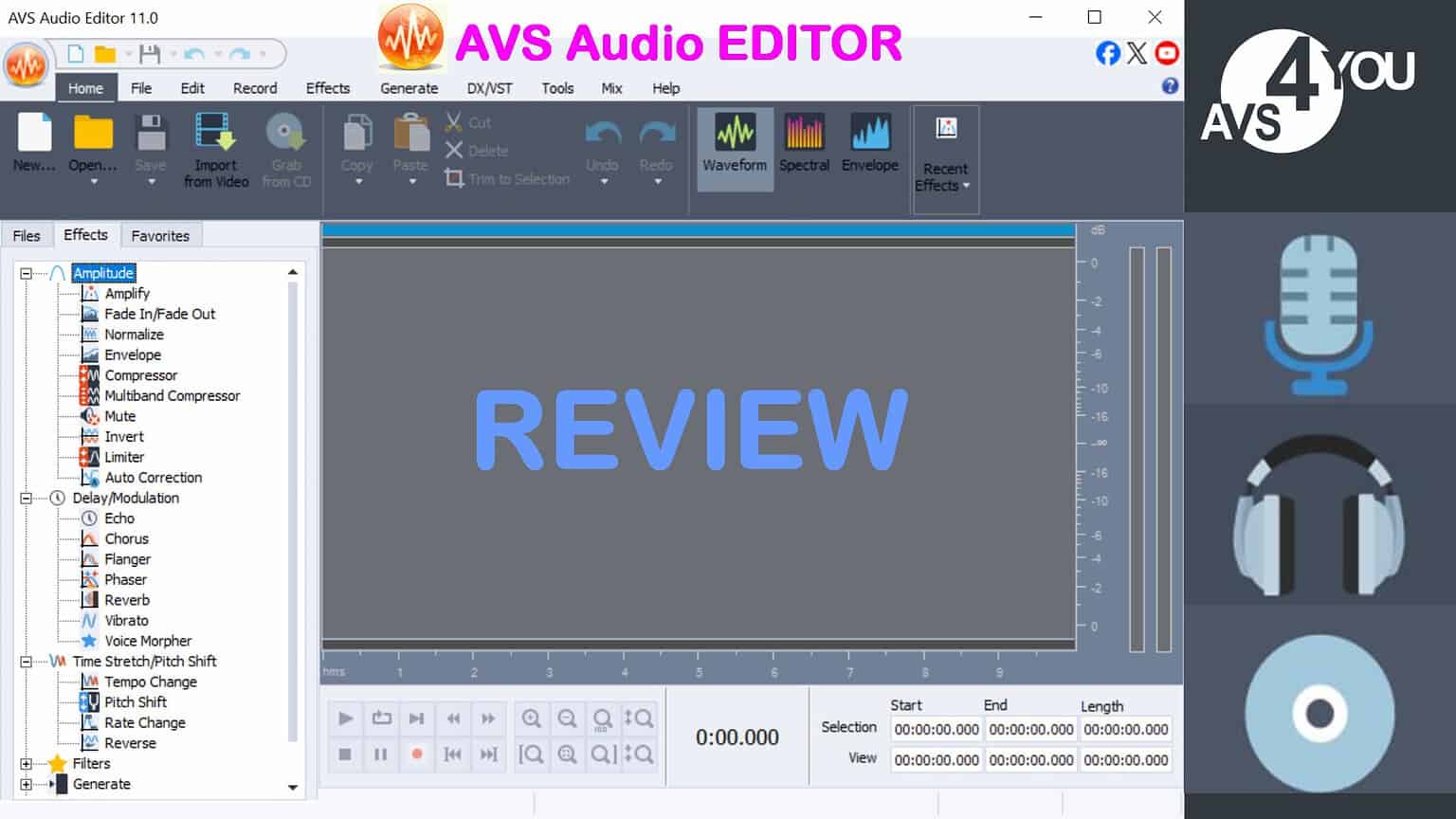 AVS Audio Editor Review: Record and Edit with Ease