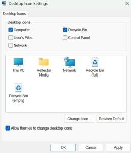 How to Show "My Computer" on Desktop in Windows 11