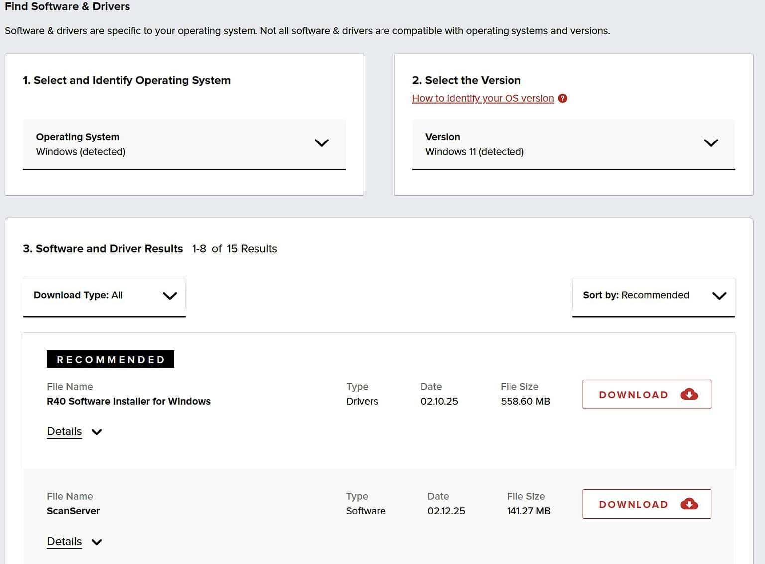 How to Install Canon imageFORMULA R40 Driver on Windows 11