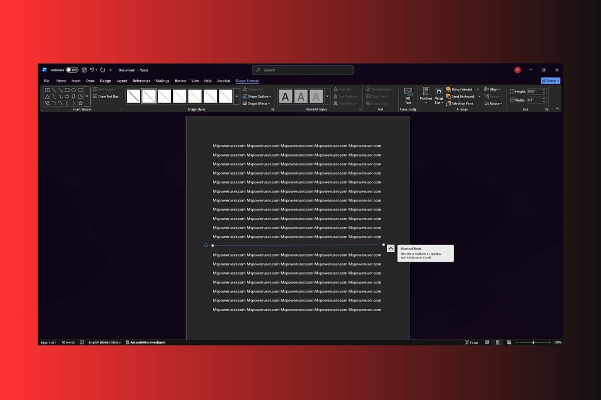 How To Add A Horizontal Line In Word - Quick Guide