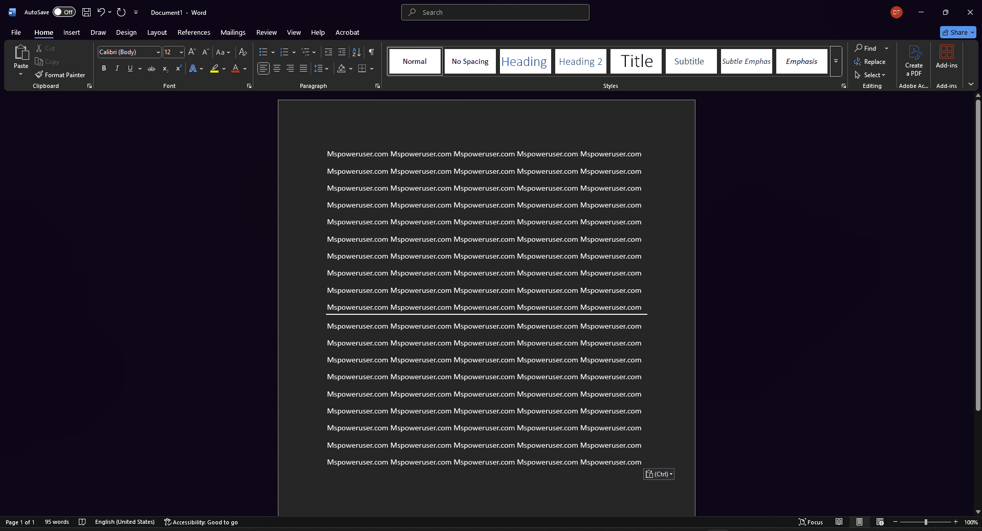 How To Add A Horizontal Line In Word - Quick Guide